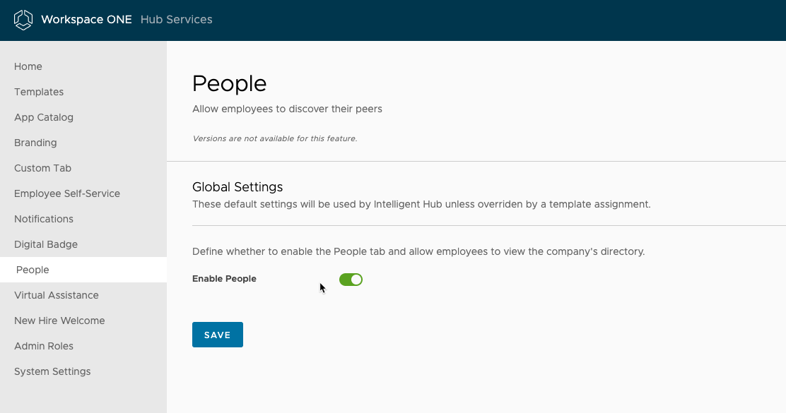Deprecating the Legacy Workspace ONE Web Experience (86450)