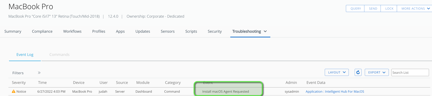 Workspace ONE Intelligent Hub for MacOS (22.04.x or 22.05.0) may not ...