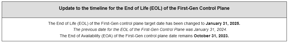 End of Availability (EOA) and End of Life (EOL) Announcement of the Horizon Cloud Service (HCS ...