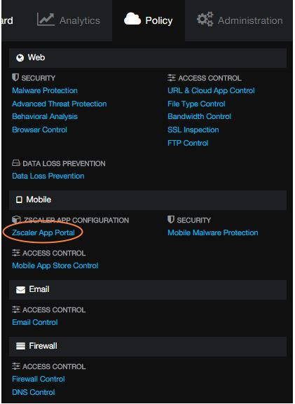 VMware AirWatch and Zscaler (2960899)