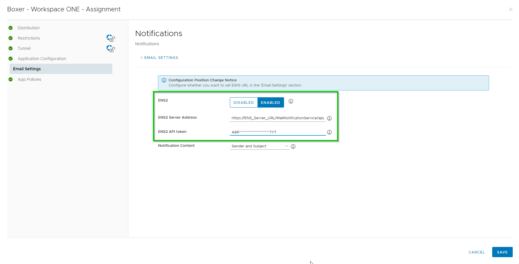 Boxer email push notifications failing (50117033)