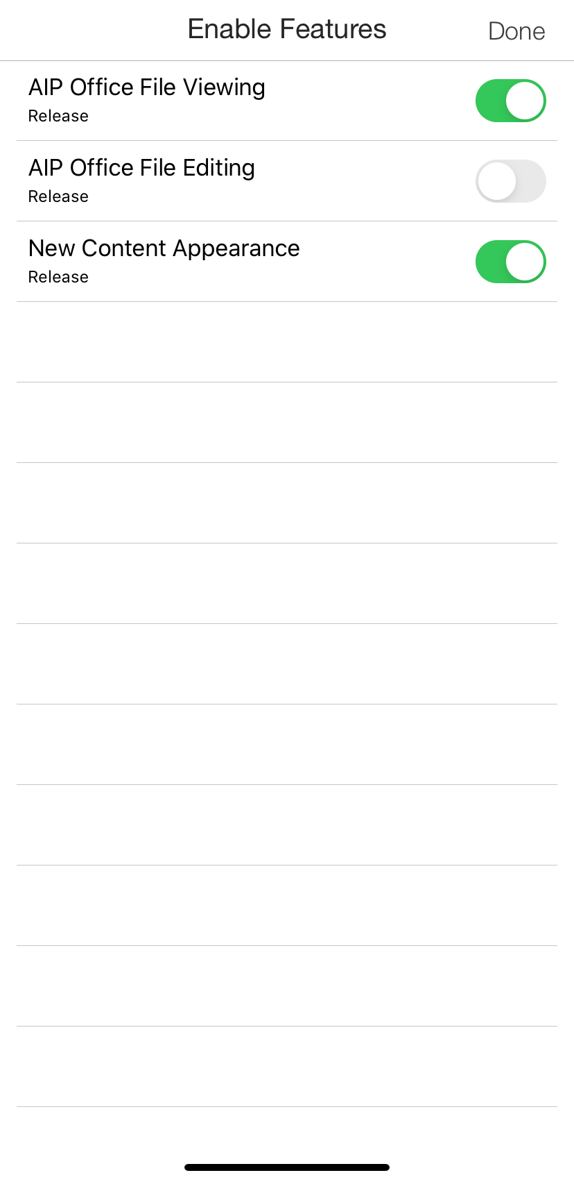 Workspace ONE Content User Interface Modernization and Versioning with iOS 5.3, Android 3.25 and ...