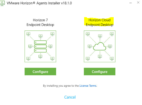 Ability to select the View agent features while installing VMware ...