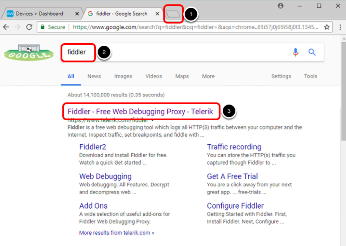 How to collect Fiddler Logs [Windows] (6000135)