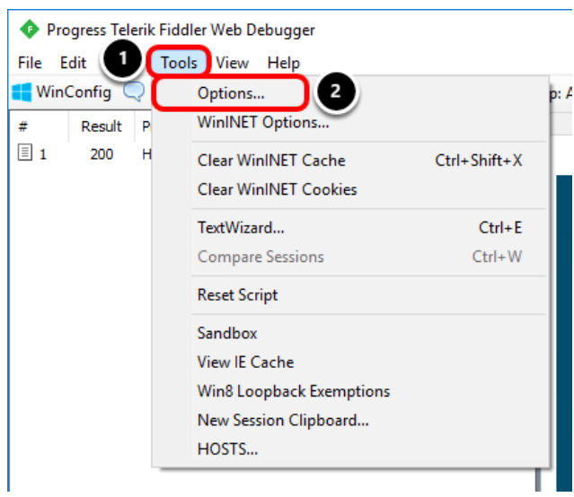 How to collect Fiddler Logs [Windows] (6000135)