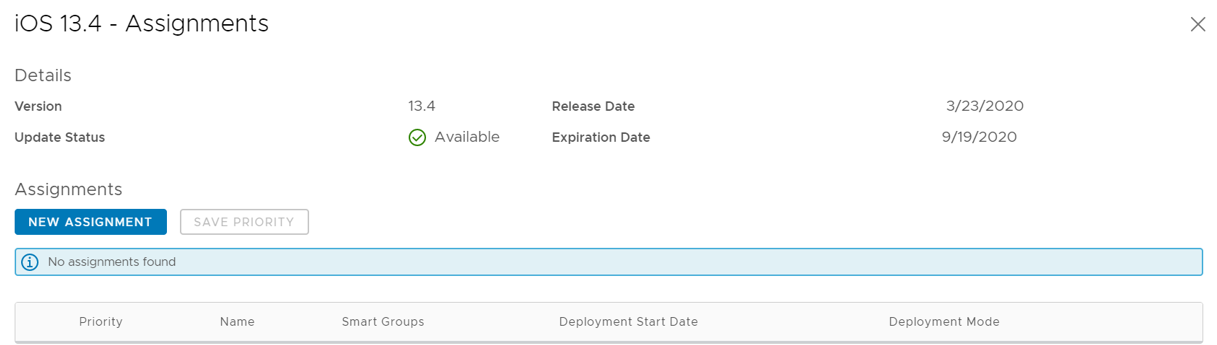 Schedule OS Updates on iOS Devices for Omnissa Workspace ONE (79735)