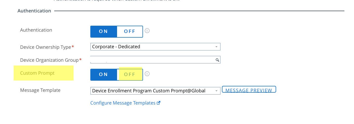 Invalid Profile" error for ADE (formerly DEP) devices within Workspace ...