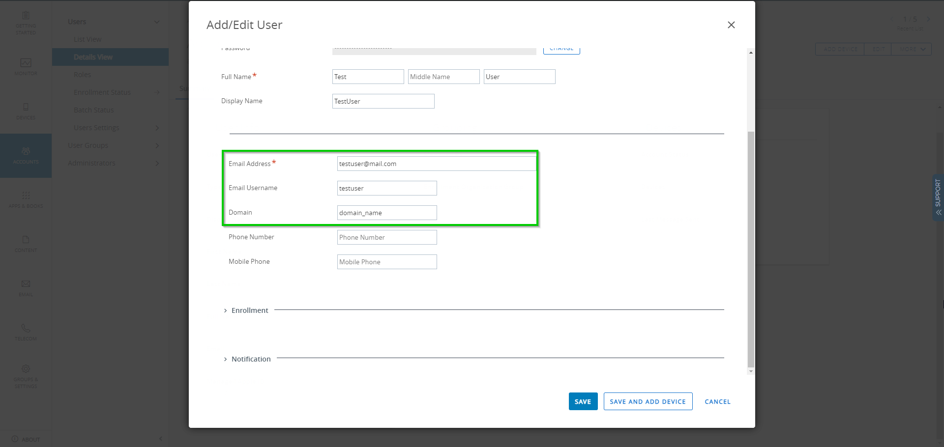 Boxer email push notifications failing (50117033)