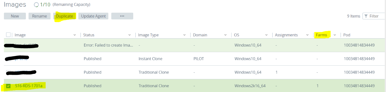 Ability to select the View agent features while installing Omnissa ...