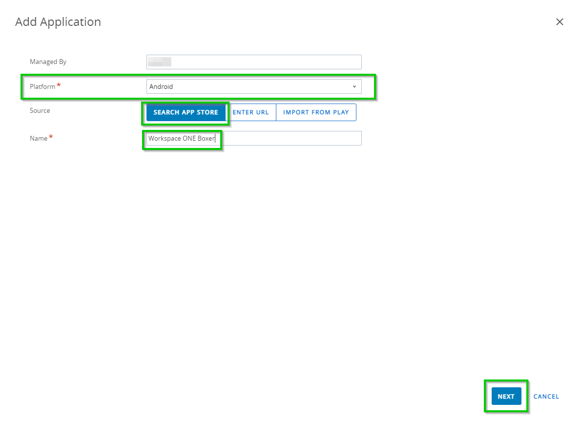 How to configure Omnissa Workspace ONE Boxer (50122061)