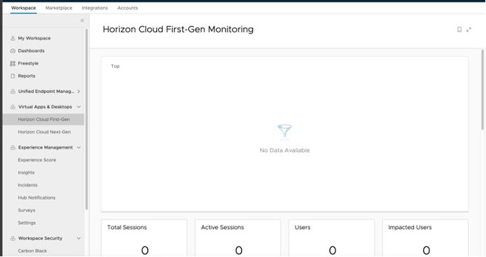 Getting ready for migration to Horizon Cloud Service Next-Gen Control ...