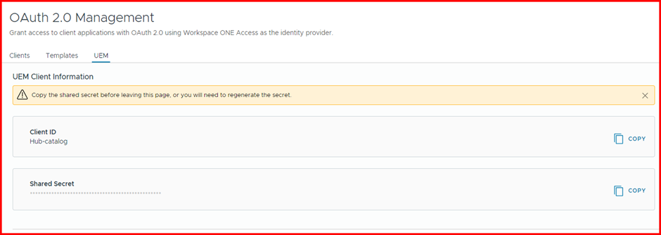 Configuring Intelligent Hub in Workspace ONE UEM with Omnissa Access ...