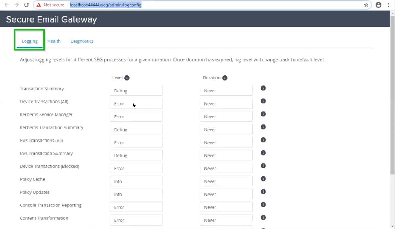 Collecting logs for Workspace ONE Boxer Email Sync Issues (50118342)