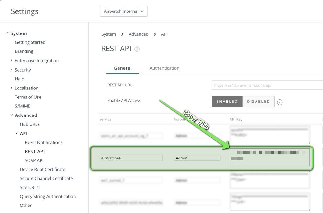 Remove stale DEP registration records from WS1 UEM Console (82725)