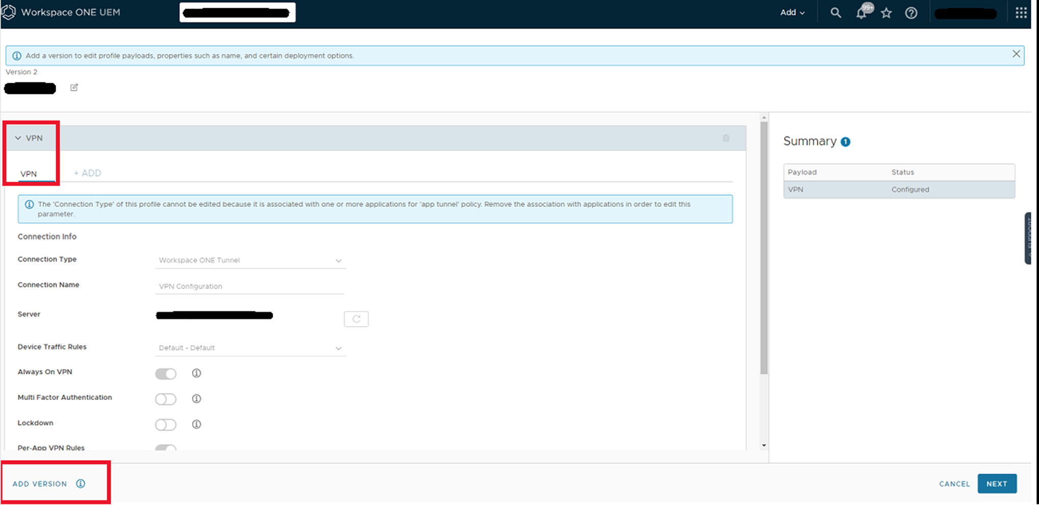 Renew Tunnel Server authentication certificate (93055)