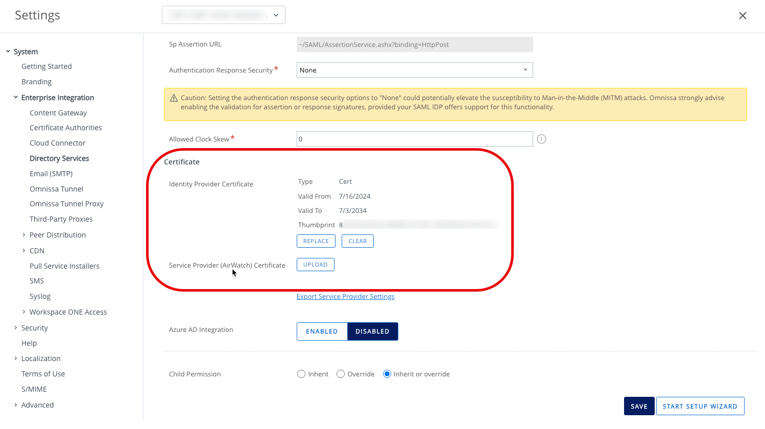 Omnissa Access / Hub Services / Omnissa Identity Service: UEM ...