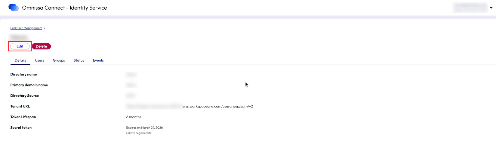 Omnissa Access / Hub Services / Omnissa Identity Service: Upcoming URL ...