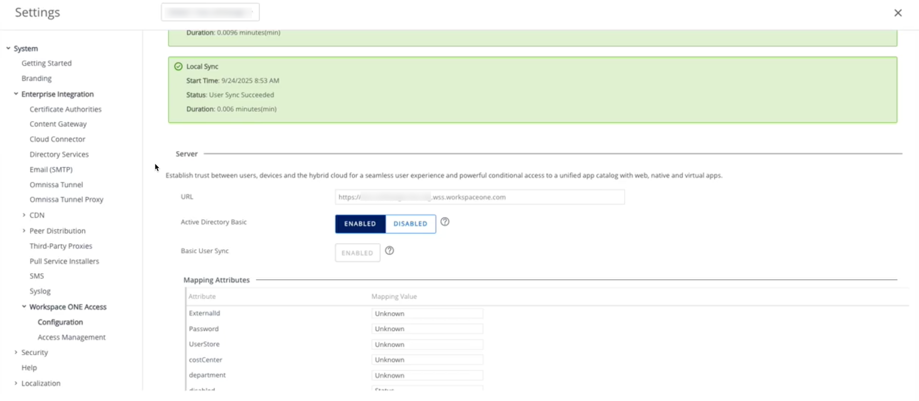Omnissa Access / Hub Services / Omnissa Identity Service: UEM ...